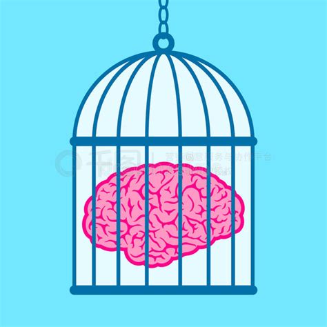 背景高清图片 鸟笼捕捉到的大脑 鸟笼捕捉到的大脑图片免费下载 5092846871 千图网pro