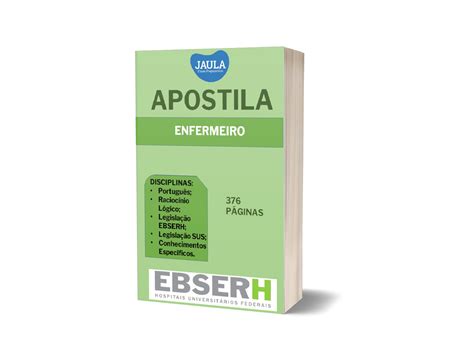 Apostila Enfermeiro Ebserh Jaula Cursos