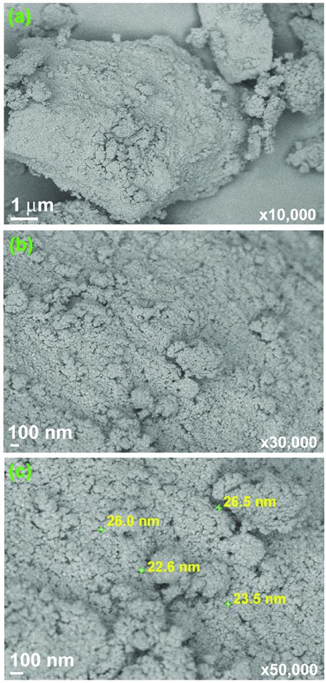 HR SEM images of different magnifications of TiO BiOI a μm Â Download Scientific