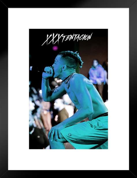 Xxxtentacion Poster Concert Blue Xxxtentacion Merch Bad Vibes Forever