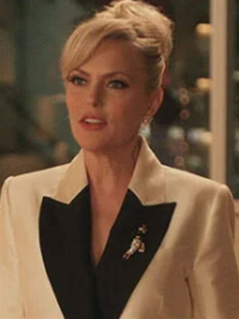 Dynasty Elaine Hendrix White Blazer Alexis Carrington Blazer