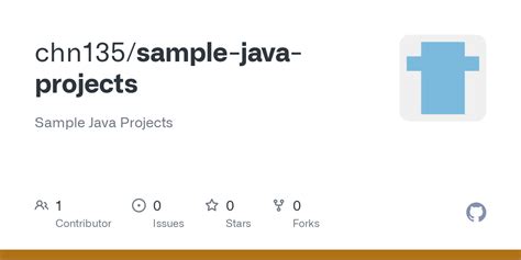 Github Chn135sample Java Projects Sample Java Projects