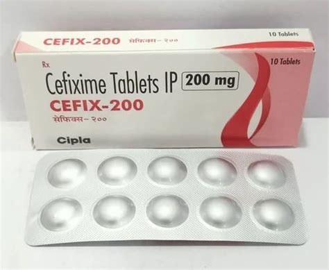 Cefixime Tablet Cefix 100mg Worldwide At ₹ 80strip In Nagpur Id