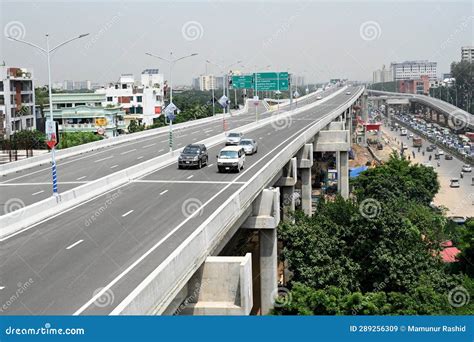 First Elevated Expressway Opens In Dhaka Bangladesh Editorial Stock