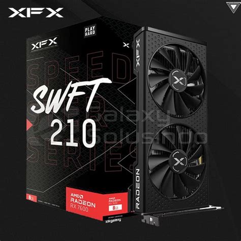 Jual XFX Radeon RX 7600 SPEEDSTER SWFT 210 8GB GDDR6 RDNA 3 VGA Di