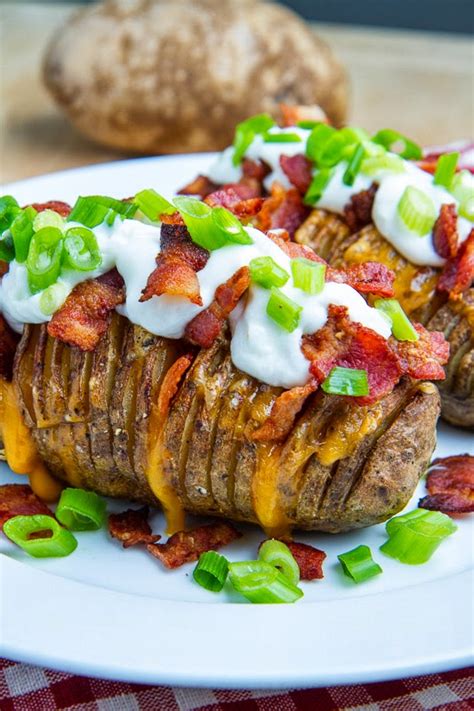 Fully Loaded Hasselback Potatoes Closet Cooking