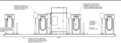Schematics For Teslas Next Generation V4 Superchargers 41 Off