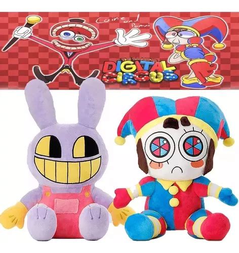 Peluche Peluche 2 Toy Dolls The Amazing Digital Circus Pomni Jax A