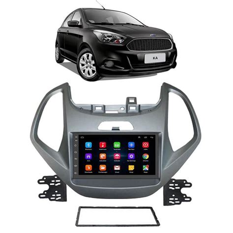 Kit Central Multimídia Android Ford Ka 2015 2016 2017 Sem Computador De