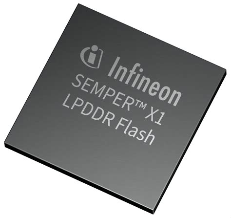Infineon Introduces Industrys First Lpddr Flash Memory To Enable Next Generation Automotive Ee