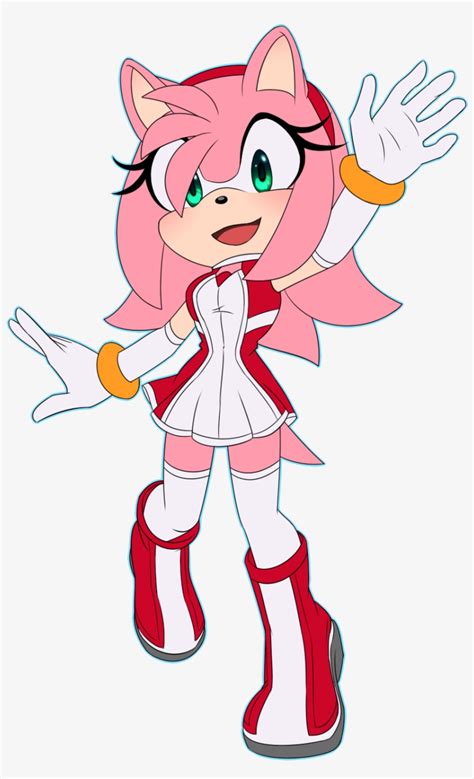 Amyyyy By Myly14 On Deviantart Amy Rose Fan Art 878x1385 Png