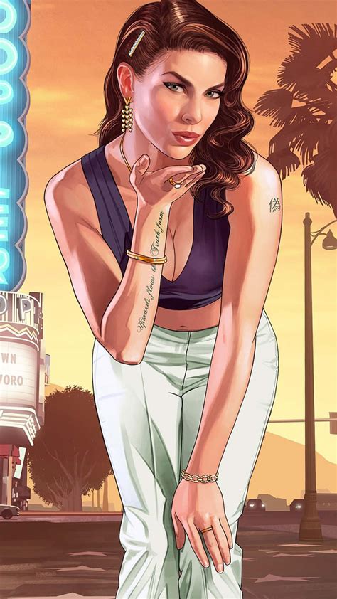 Gta Loading Screen Girl Poster Shop Clearance