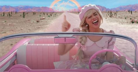 ‘barbie Trailer Teases Margot Robbie Ryan Gosling As Ken