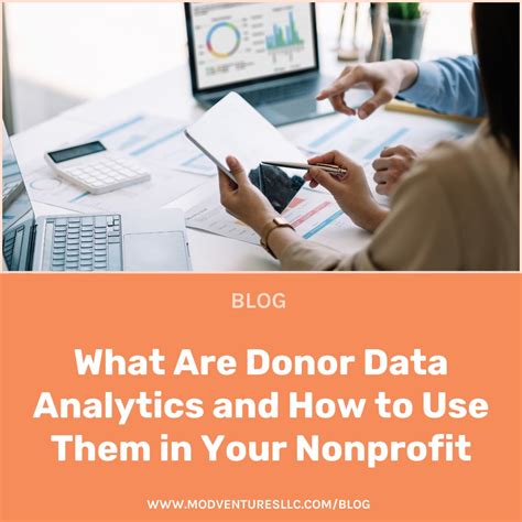 Guide To Donor Data Analytics For Nonprofits Mod Ventures Llc