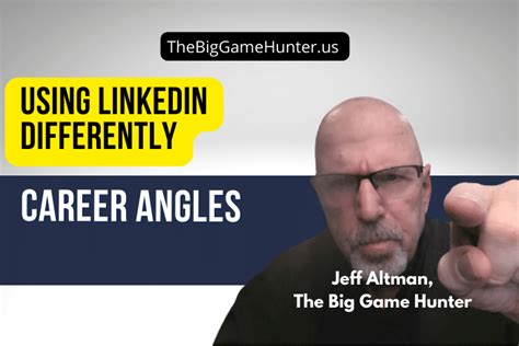 Using Linkedin Differently