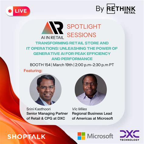 Luxoft On Linkedin Shoptalk2024 Retailinnovation Generativeai