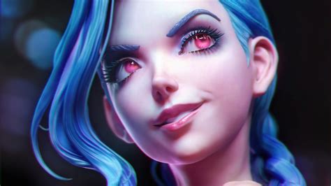 Jinx Lol League Of Legends Game 4k Pc Hd Wallpaper Rare Gallery
