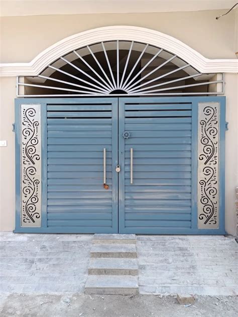 Modern Iron Mild Steel Main Swing Gate For Home At Rs 400 Sq Ft In