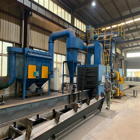 CE Approval Pavers Concrete Blocks Shot Peening Machine Rubber Belt