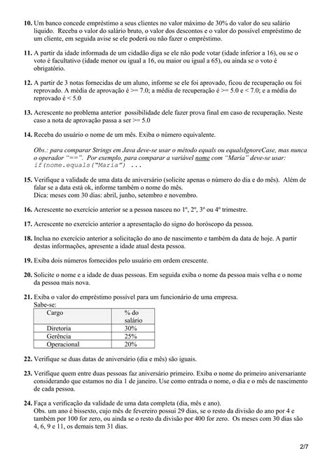Exercicios Java Basicoalgoritmoi Pdf