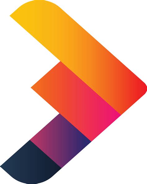 Abstract Play Button Logo Illustration In Trendy And Minimal Style