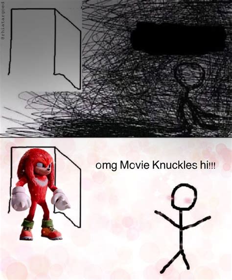 Knuckles Meme In 2025 Sonic Funny Sonic Franchise Sonic