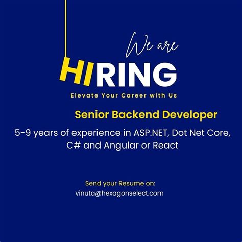 Vinuta Salimani On Linkedin Hiring Opentowork Backenddeveloper Csharpdeveloper