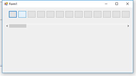C How To Hide Dynamically Created Controls In Scrollable Panel