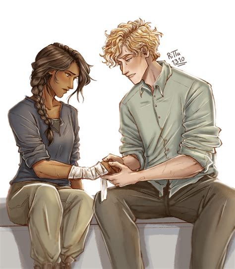 Katniss And Peeta Fan Art Love