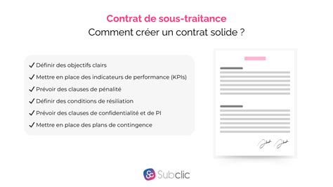 Guide Complet Sur La R Glementation De La Sous Traitance Subclic