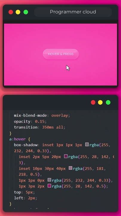 🌟👀 Cool Button With Hover Effect Html Css 💻🎨 Youtube