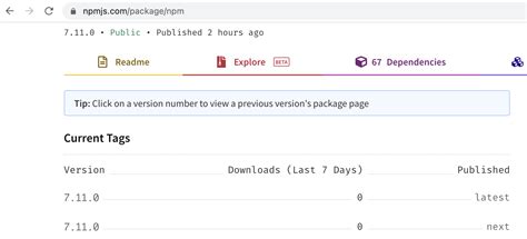 Bug Npm Looks Inaccessible Issue Antongolub Yarn Audit Fix GitHub