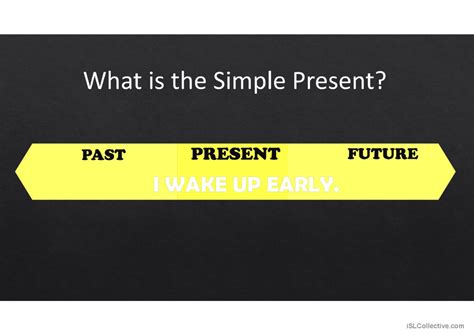 Simple Present Explanation Gramma English ESL Powerpoints