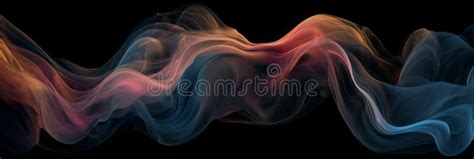 Vibrant Color Blends Create Abstract Fluid Waveforms With A Dynamic And Expressive Aesthetic