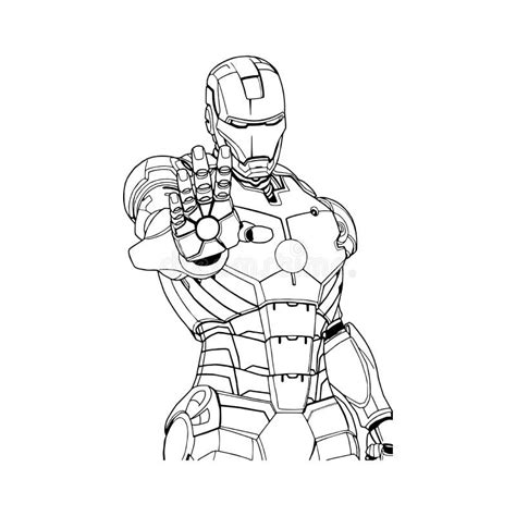 Iron Man Line Art Hình Nền Sành điệu Cho Những Fan Hâm Mộ Bấm Vào đây