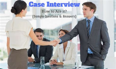 Case Interview How To Ace It Sample Questions And Answers Wisestep