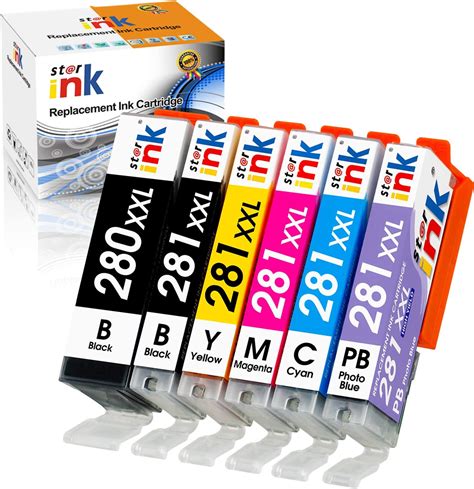 Amazon PGI 280XXL CLI 281XXL Ink Cartridges Replacement For Canon