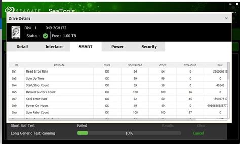 Seagate 1tb Hard Disk Seatools Showing Empty Now Hp Support Community 9147746