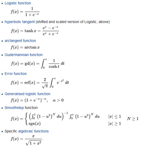 logistic function 和 sigmoid function的区别 sigmoid和logistic的区别 csdn博客