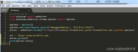 补充：selenium操作已打开的浏览器窗口selenium 操作之前已打开的窗口 Csdn博客