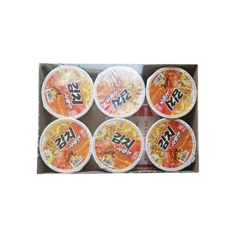 농심 김치사발면 86g X 6입 800원 얌얌