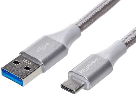 Amazon Basics Verbindungskabel USB C Auf USB A Standard Der Generation Doppelt
