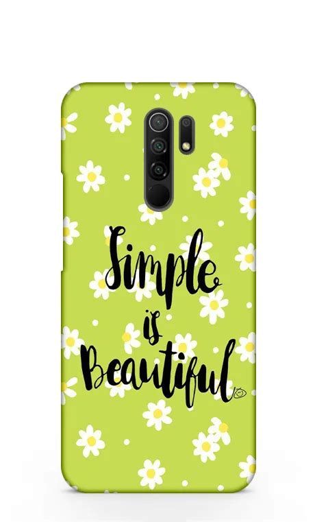 Simple Emotional Poco M2 Mobile Cover GOCOVERS