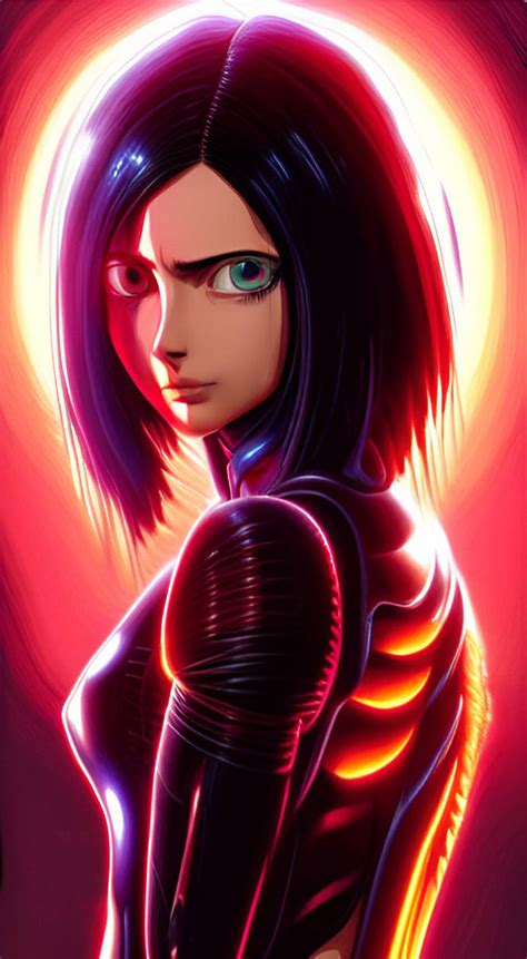 Alita Battle Angel By Wombo Dream By Marcelosilvaart On Deviantart
