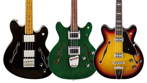 Review Round Up Short Scale Semi Hollow Basses Guitar World
