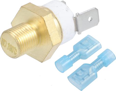 X Autohaux Interruptor De Sensor Térmico Universal De Temperatura Del