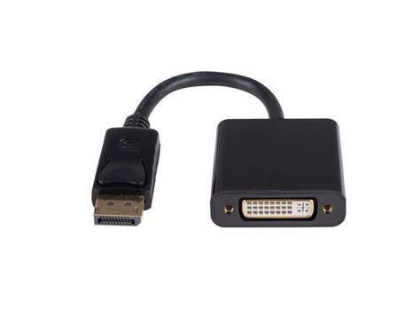 Dynamix 0 2m Displayport To Dvi D Cable Adapter Passive Converter Max Res 1920x1080