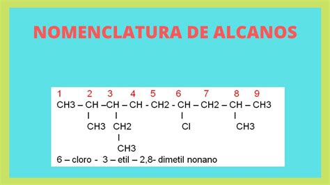 Nomenclatura De Alcanos Ramificadosl Ineales Ciclicos 2022 Youtube