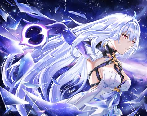 Skirk Genshin Impact Genshin Impact Absurdres Highres 1girl Black Hole Breasts Closed