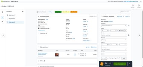Shipstations New Order Details Page An Enhanced Shipping Workstation